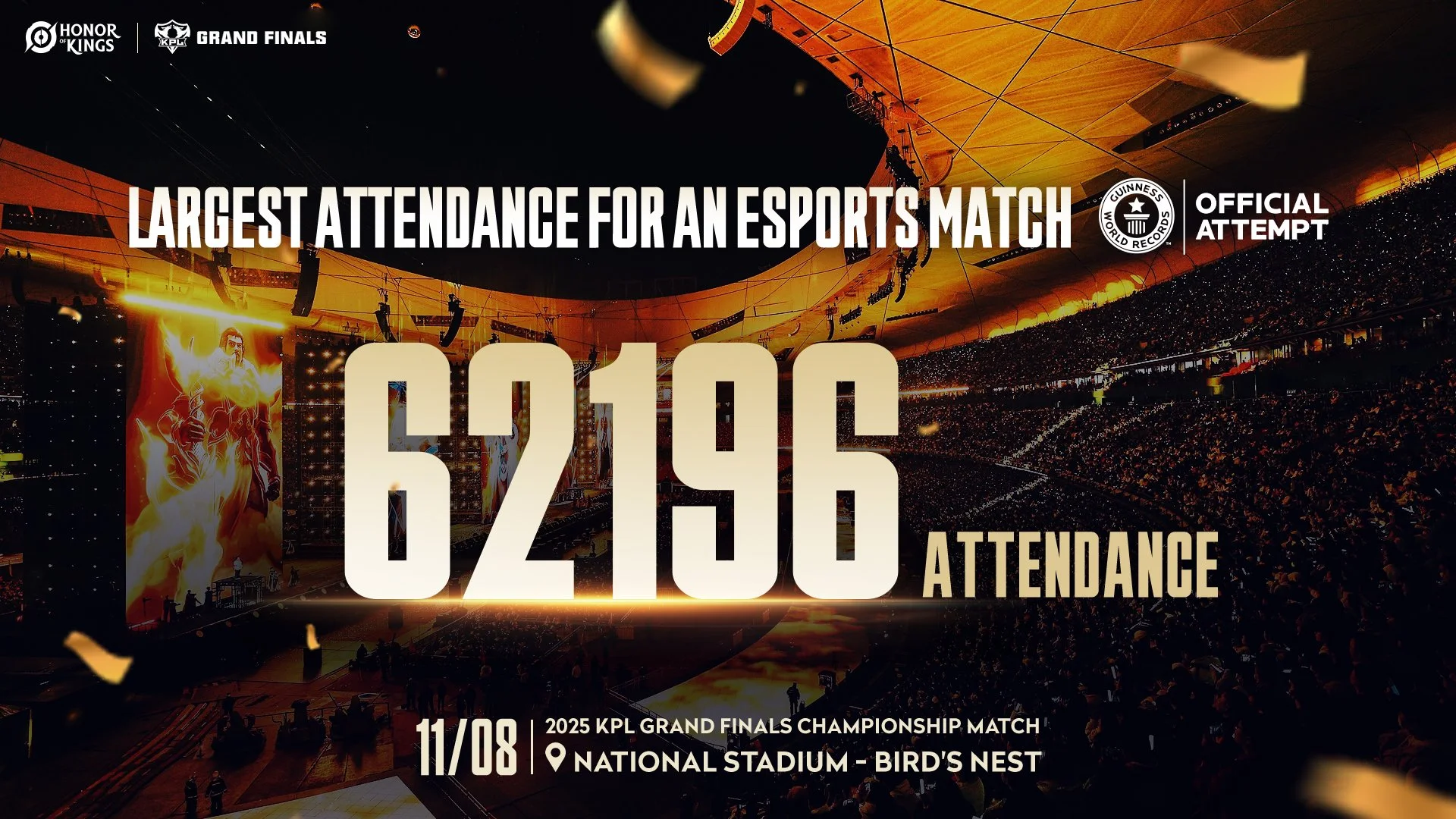 Honor of Kings World Championship Shatters Esports Attendance Record in ...