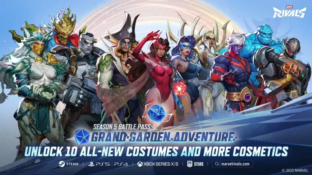Marvel Rivals Season 5 Brings Gambit, Grand Garden Adventure, Huge ...