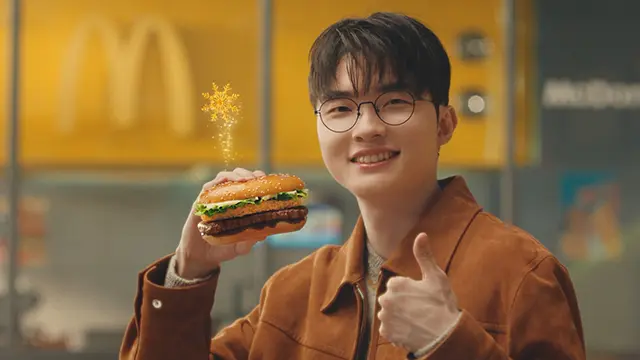 Faker Teams Up With McDonald’s Korea for Holiday Lucky Burger Charity ...
