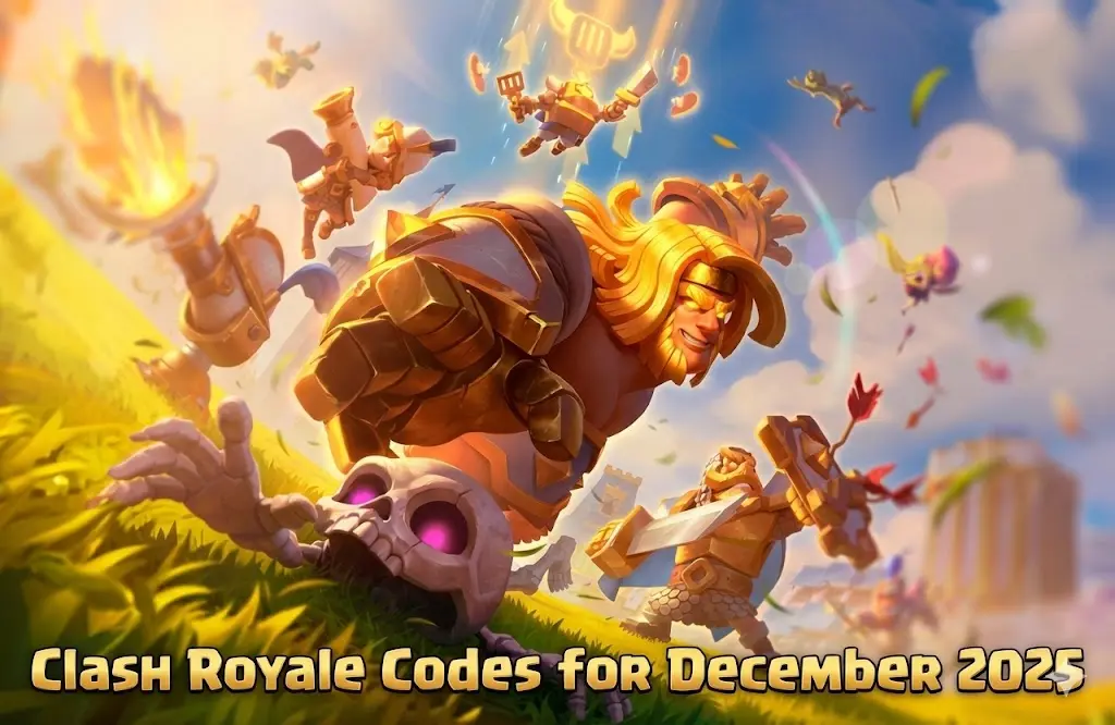 Clash Royale All Working Redeem Codes for December 2025 - STG Play